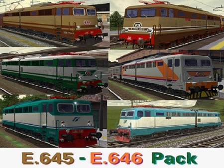 TSH - TrainSimHobbyTSH - Sezione Download - Elettriche - E645-E646 Pack